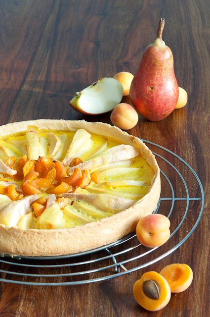 Franzosische Tarte Mit Vanillepudding